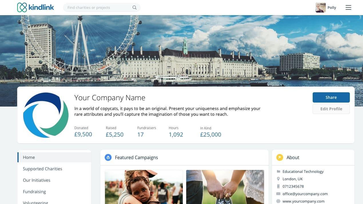 Thank You | Charities | KindLink